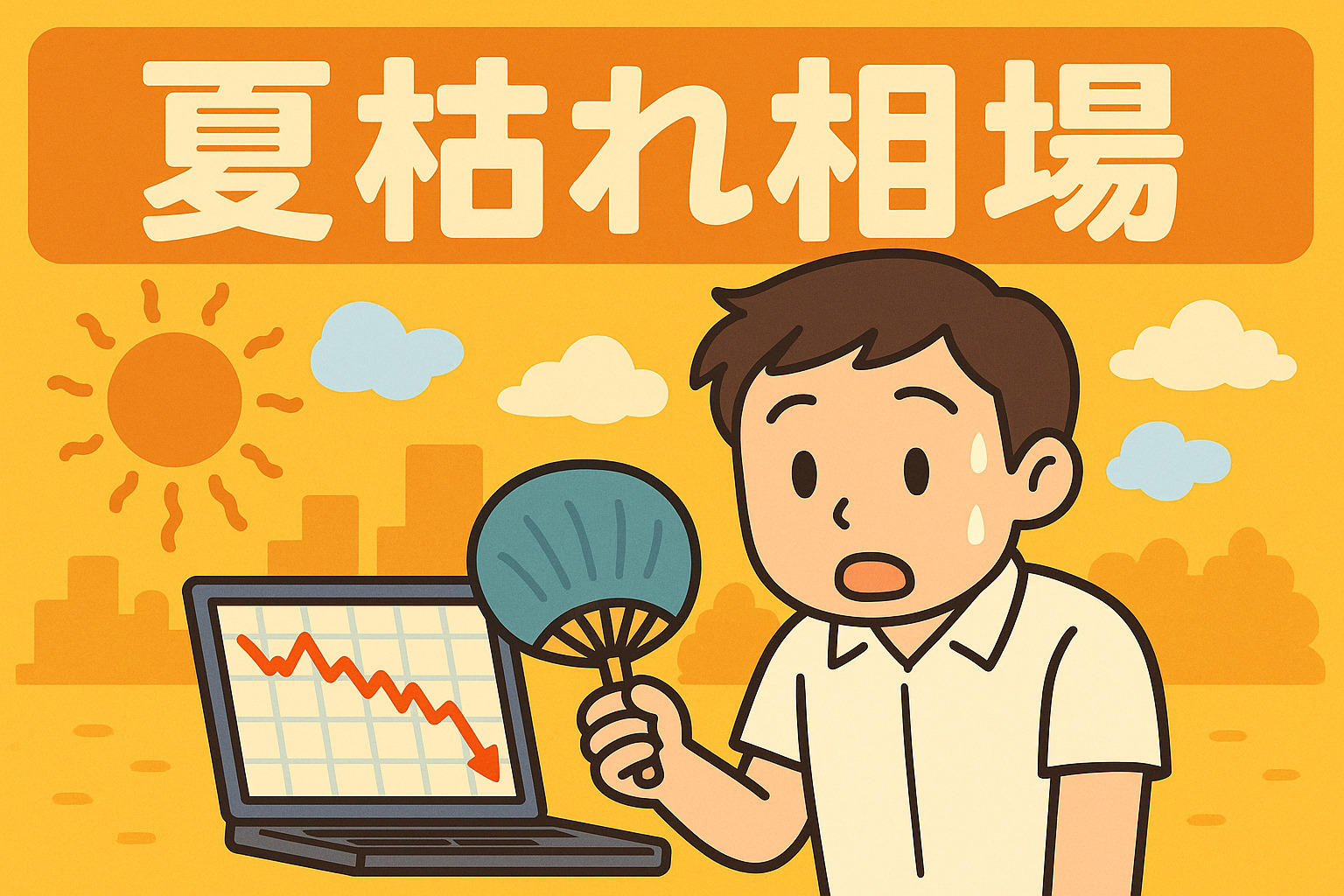 【初心者向け】夏枯れってなに？知っておきたい株式市場の季節変動 | InterDimension：インタディ